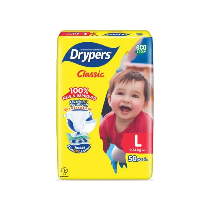Drypers Classic L (4 x 50s) | New Tree